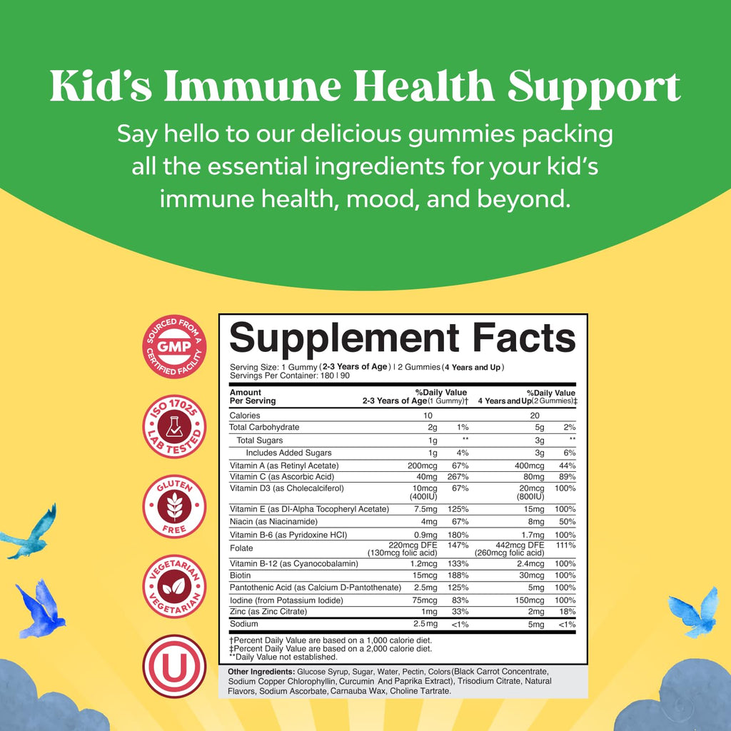 plant based multivitamins for healthy growth