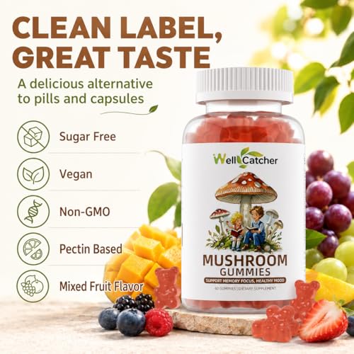 plant-based mushroom gummies for relaxation