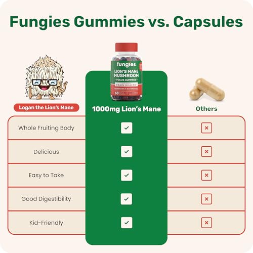 Plant-based mushroom gummies for vitality