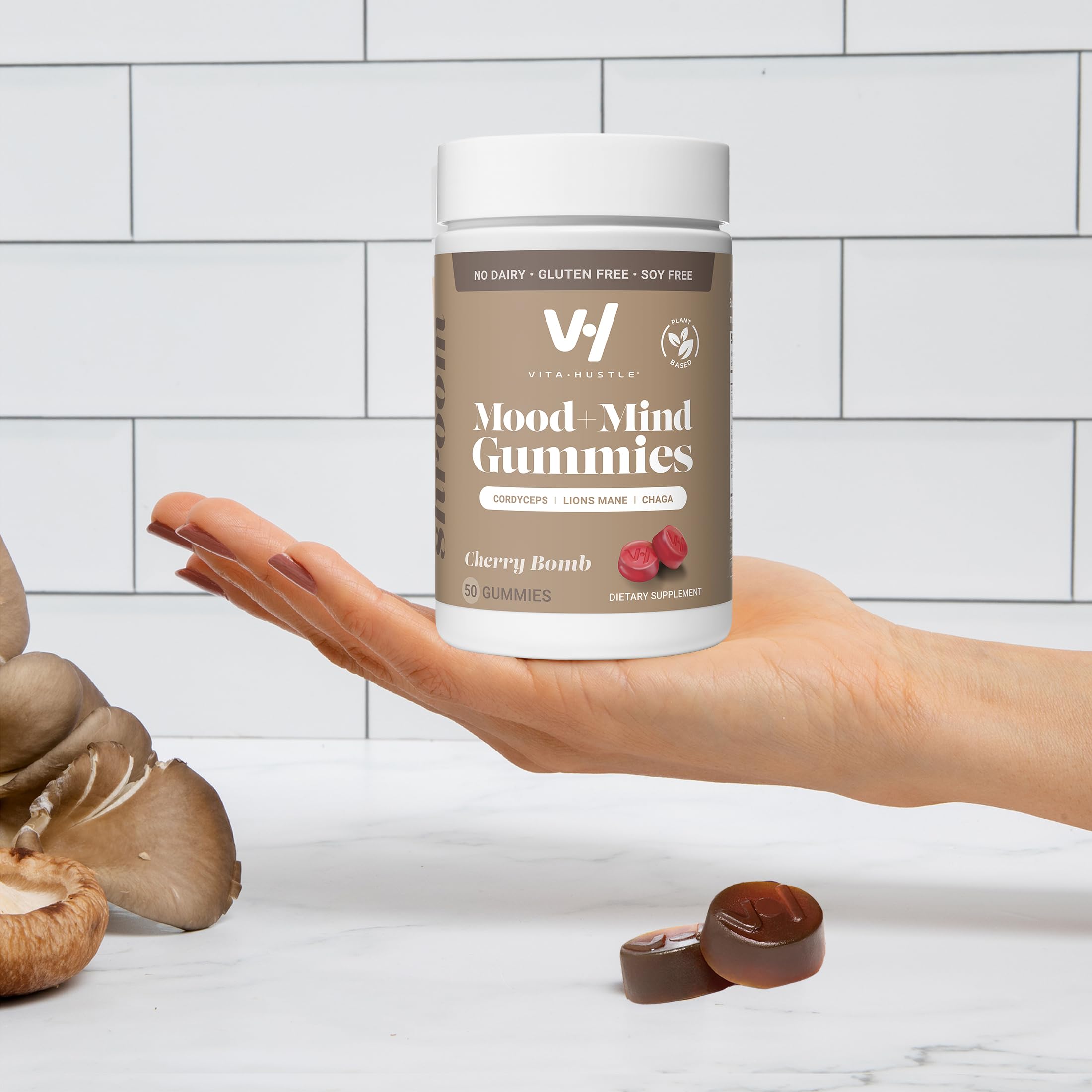 plant-based mushroom mood support