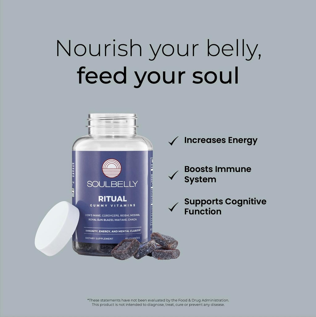 Plant-based mushroom supplements for vitality
