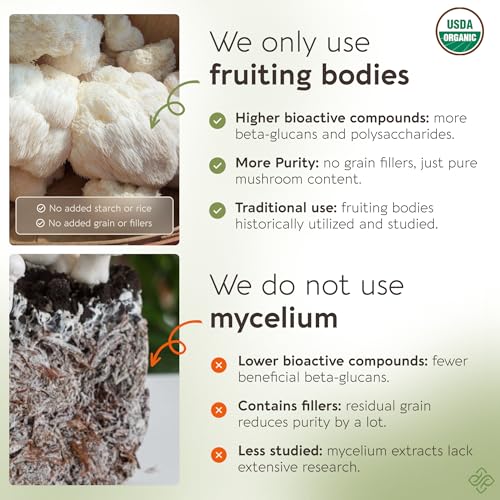 plant-based mushrooms for vitality