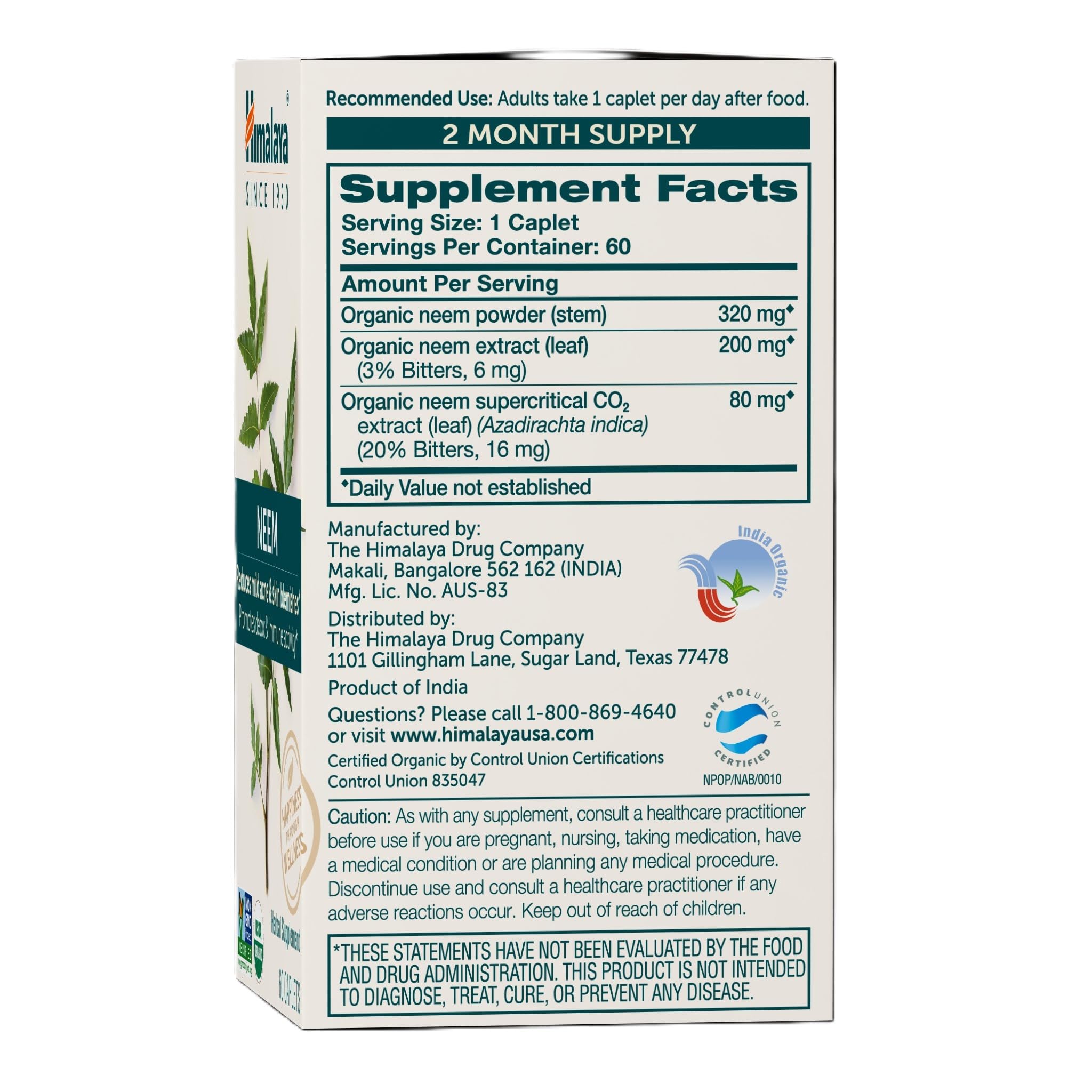 plant-based neem for skin support