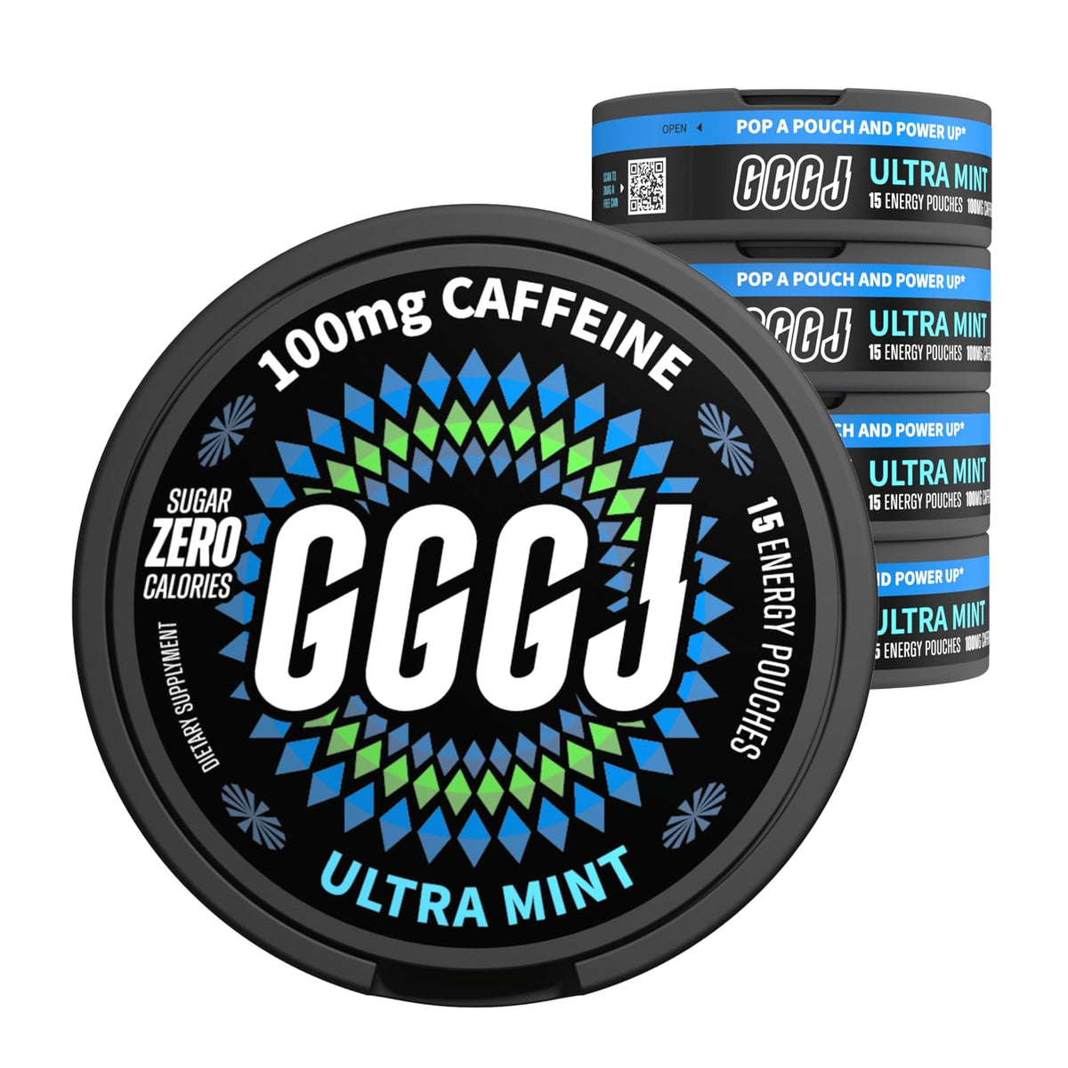 plant-based nootropic energy pouches
