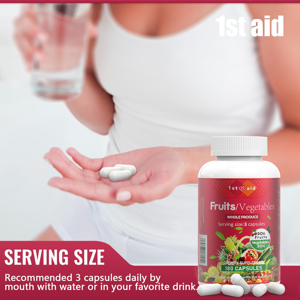plant-based nutrition in blended capsules