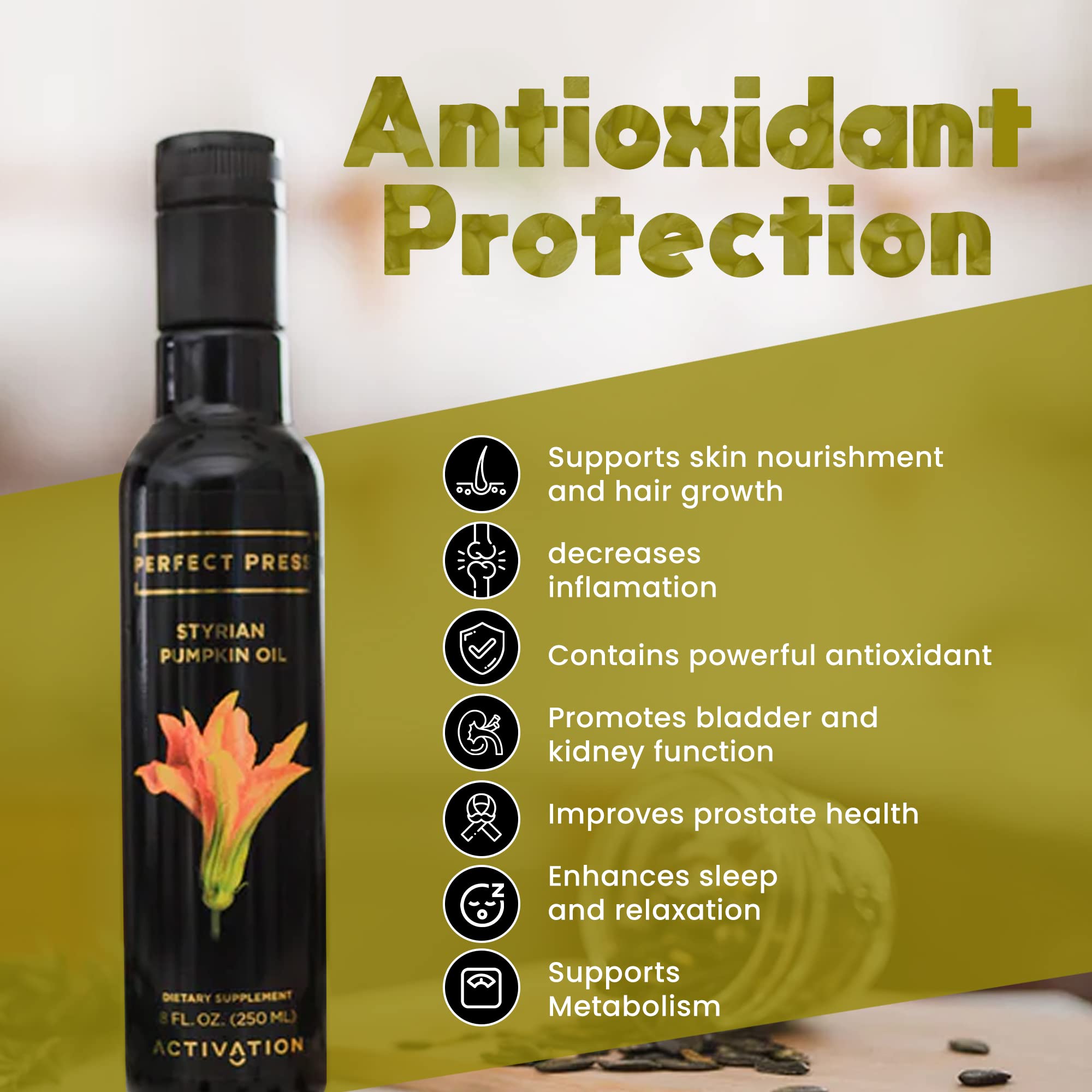 plant-based oil for prostate care