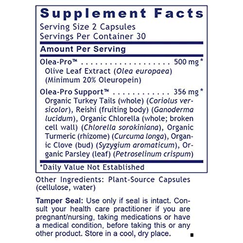 plant-based olive leaf capsules