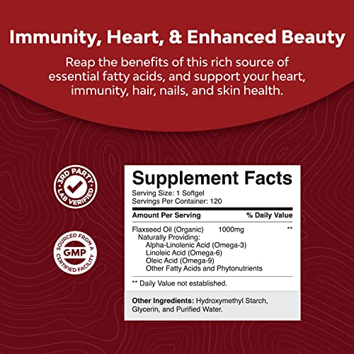 plant-based omega 3 flax seed oil