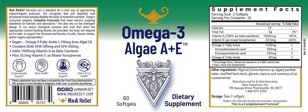 plant-based Omega-3 for vegans
