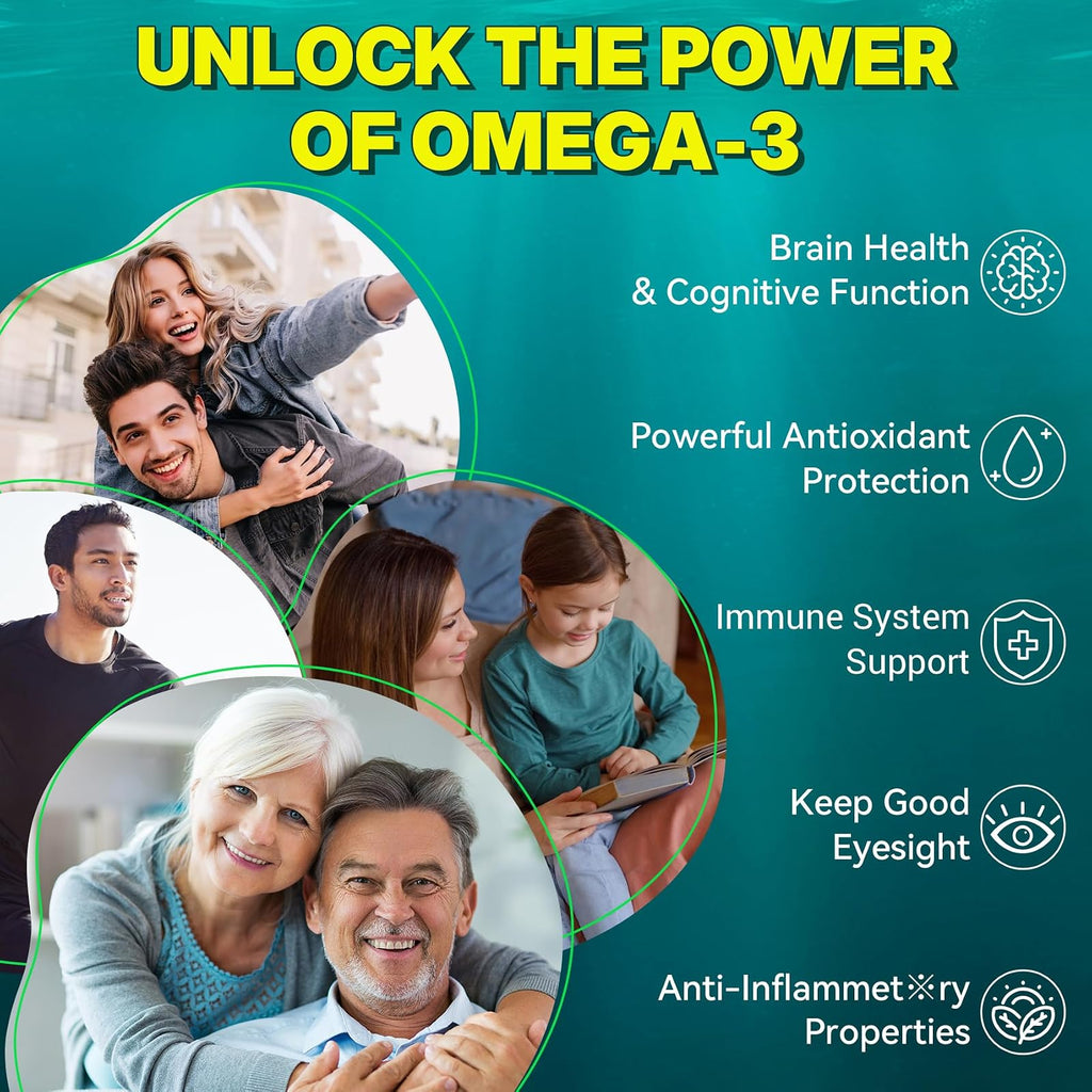 Plant-based omega 3 for wellness