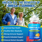 plant-based omega-3 gummies for health