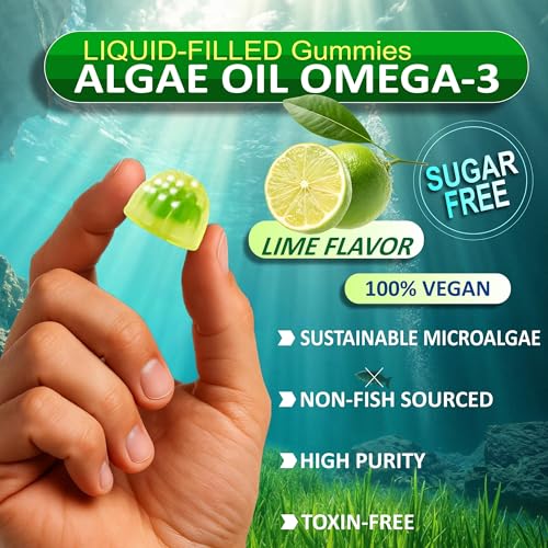 Plant-based Omega 3 gummies for vegans