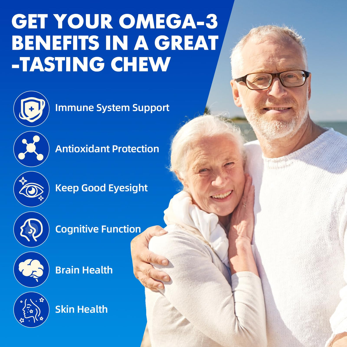 Plant-based Omega-3 gummies for wellness