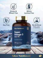 plant-based omega 3 softgels