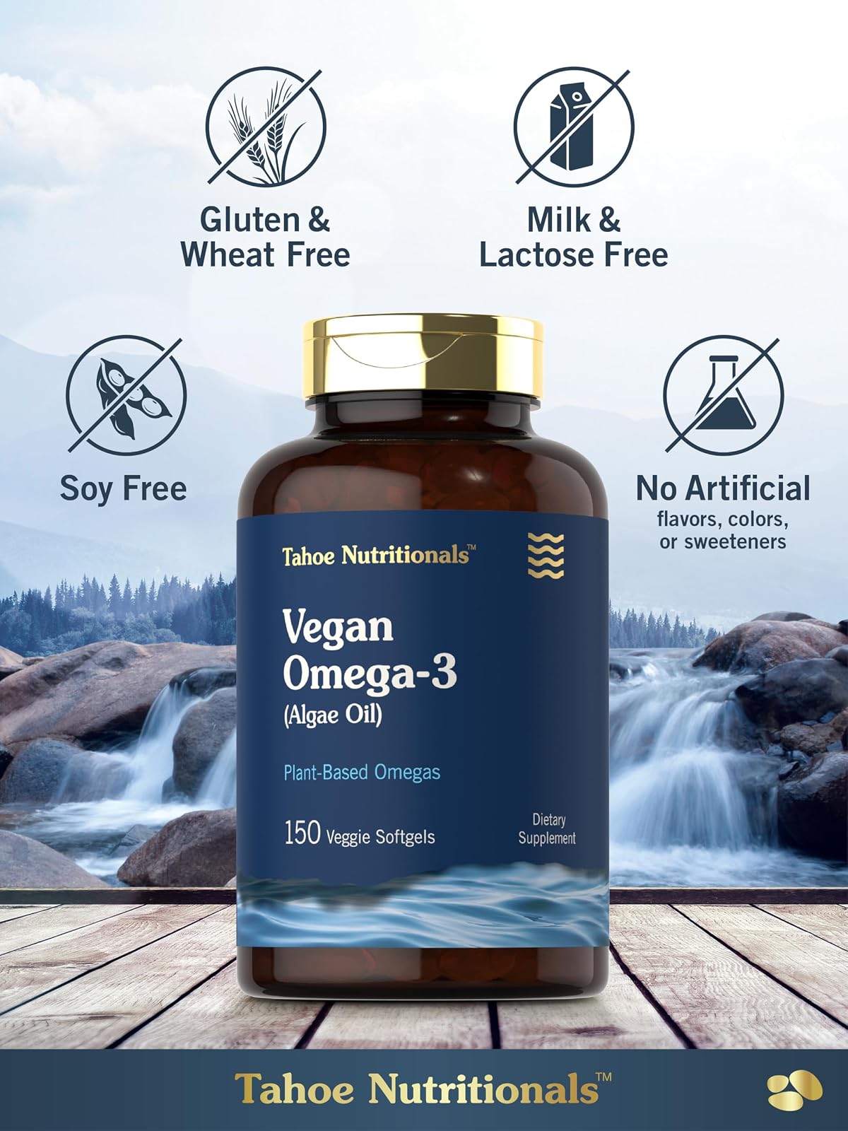 plant-based omega 3 softgels