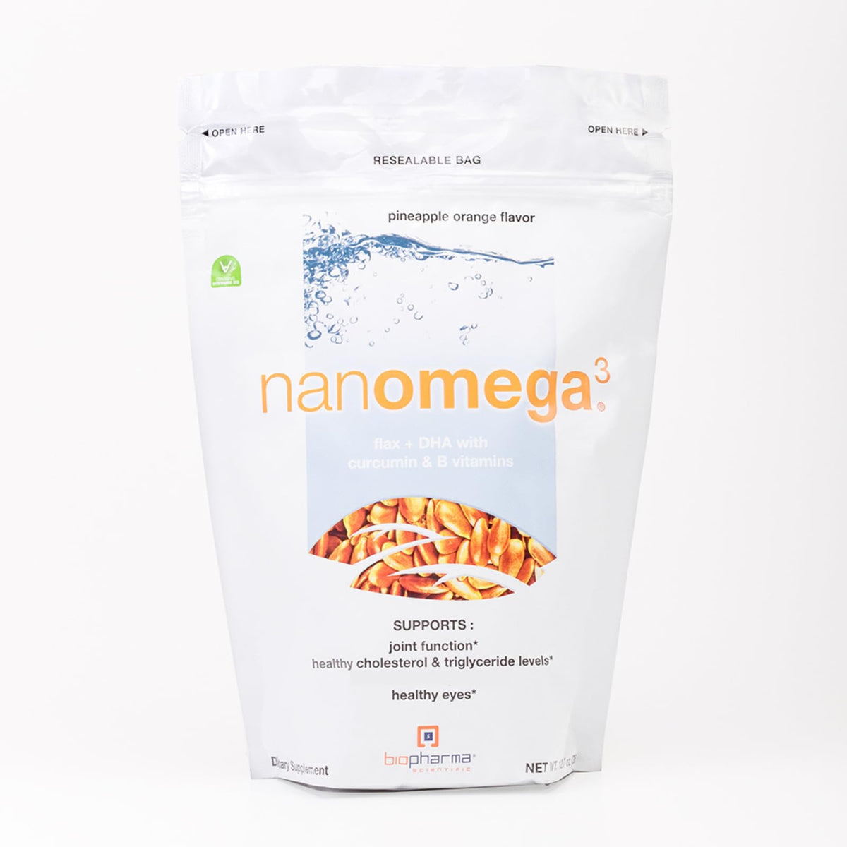 plant-based omega-3 softgels
