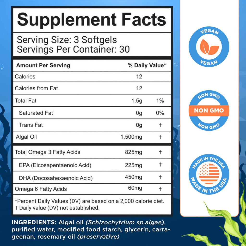plant-based Omega 3 source