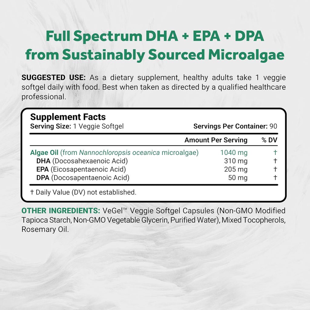 plant-based omega 3 supplement