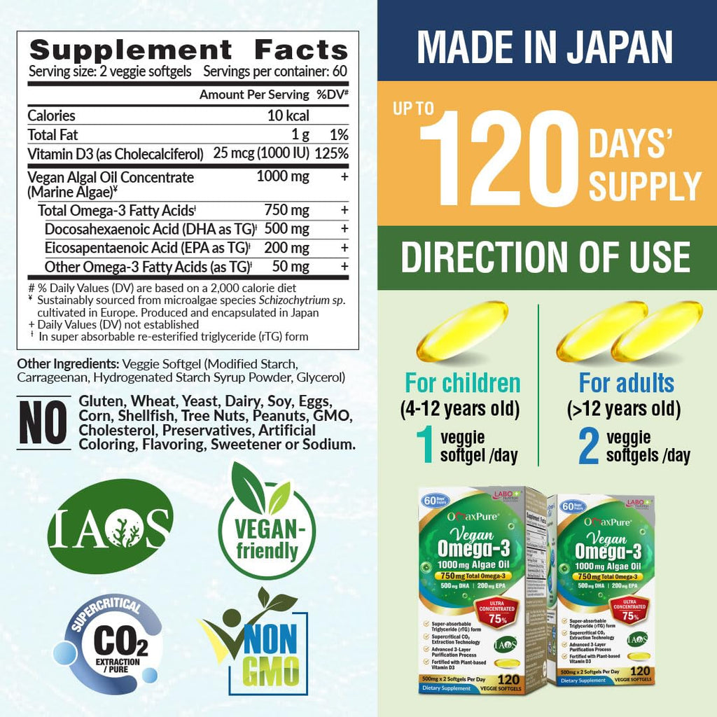 plant-based omega-3 supplement