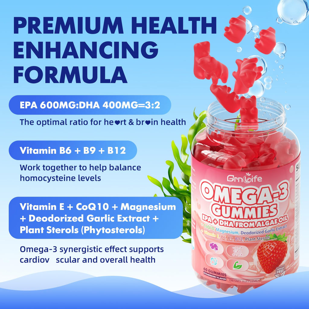 Plant-based Omega 3 supplements for wellness