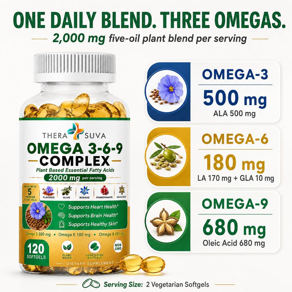 Plant-based omega fatty acids