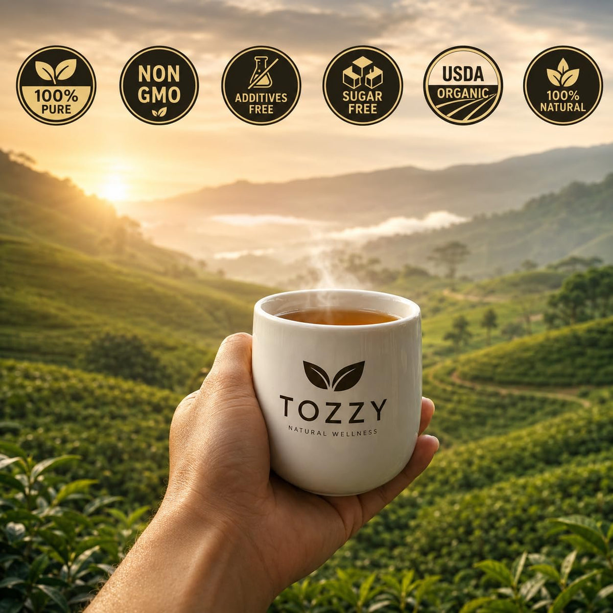 plant-based oolong tea pyramid bags
