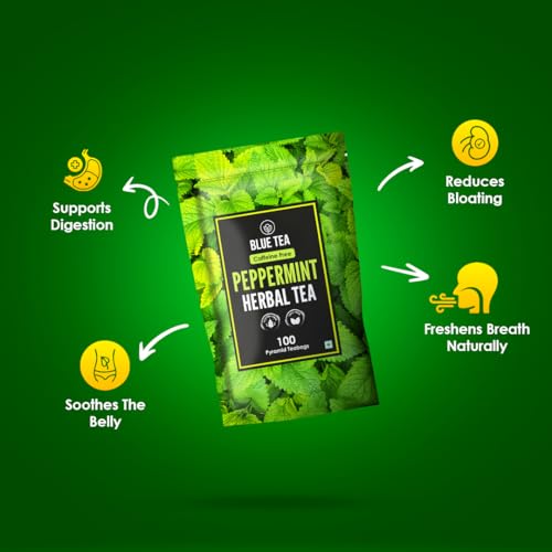 plant based peppermint tea bags