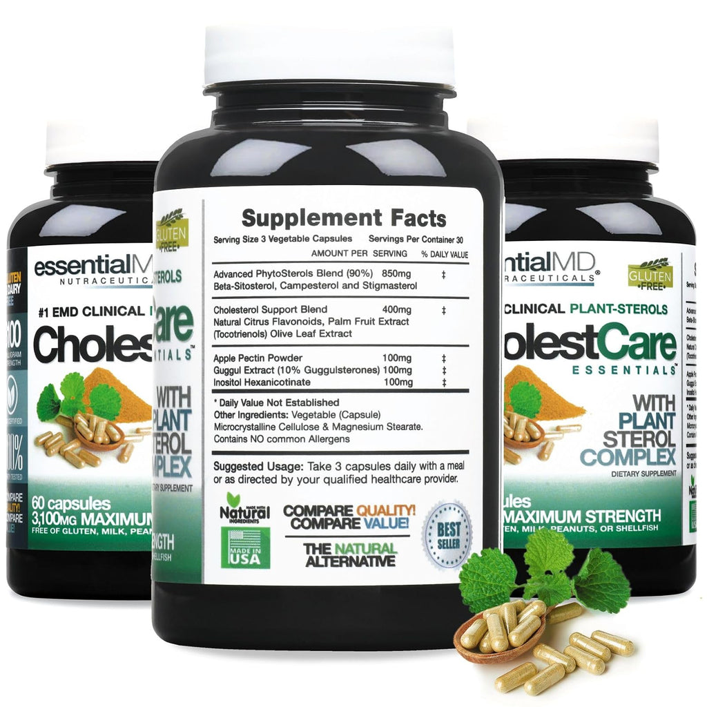 plant-based phytosterols in CholestCare