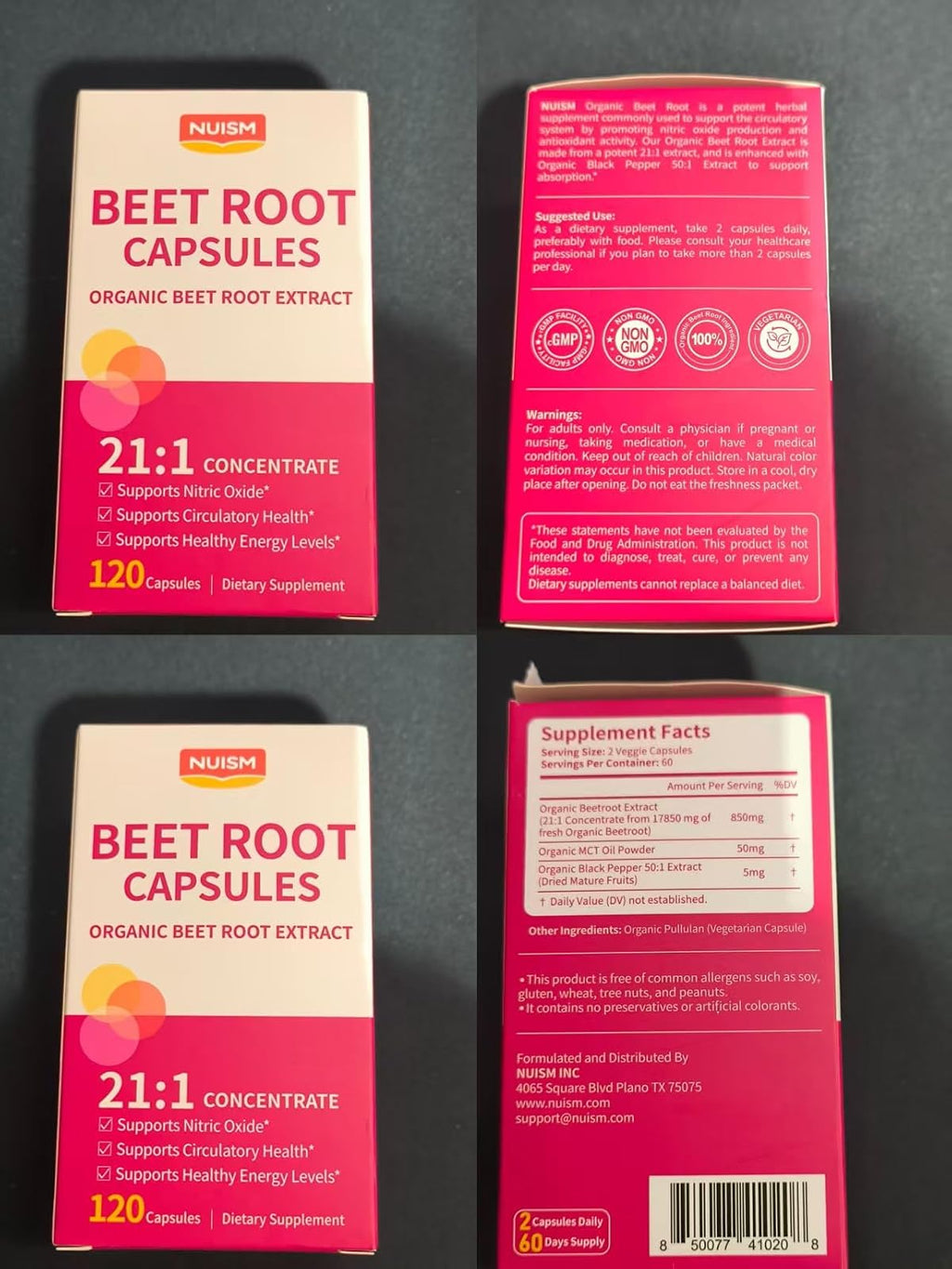 plant-based pre-workout energy source