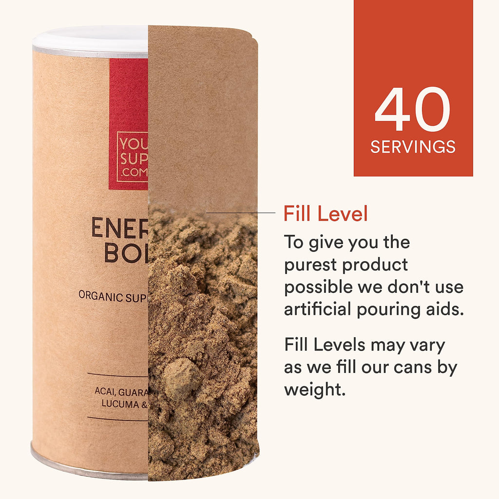 plant-based pre-workout energy supplement