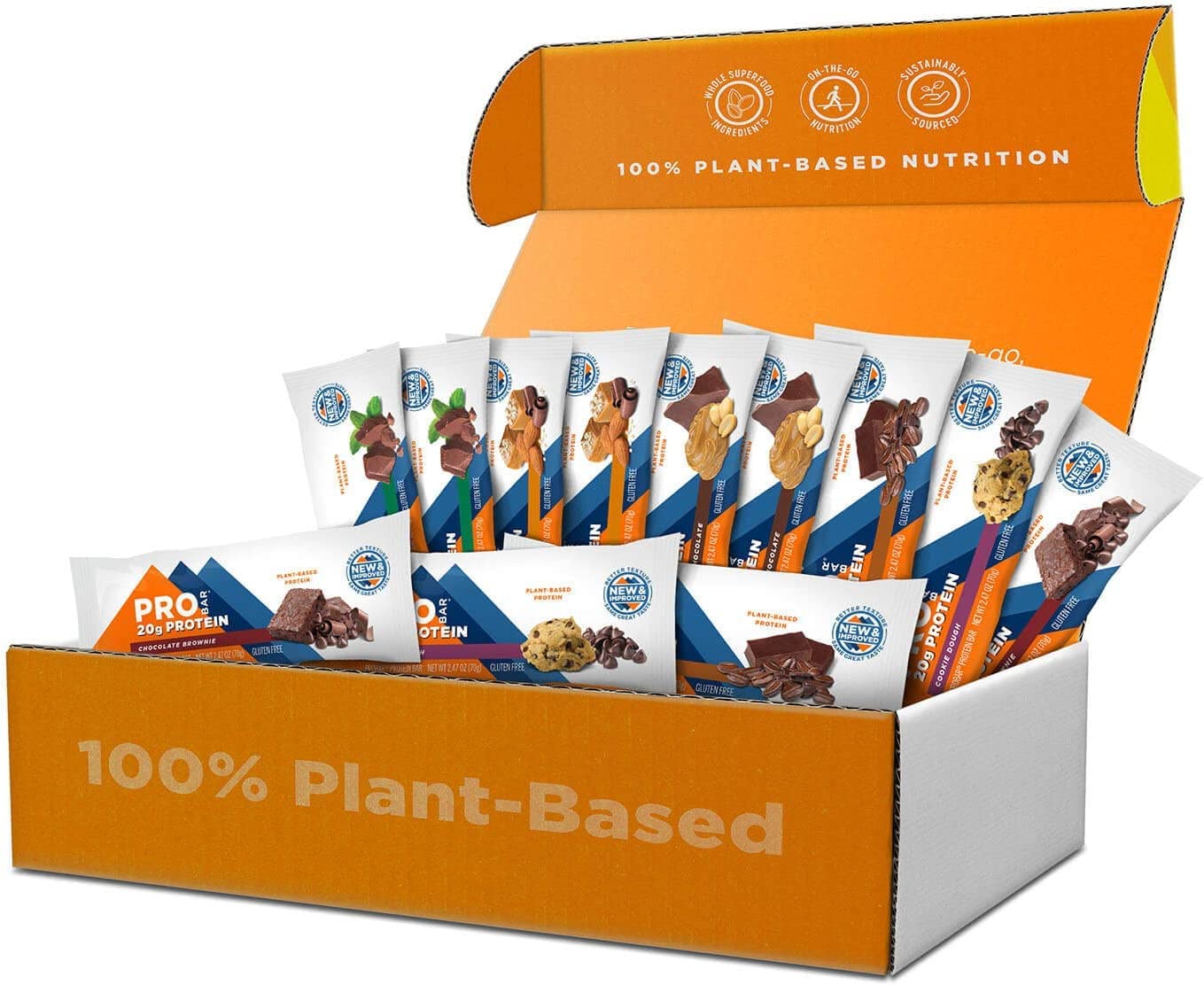 plant-based protein bars for energy