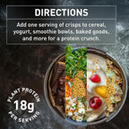 plant based protein crisps for muscle recovery