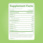 Plant based protein drink for workouts