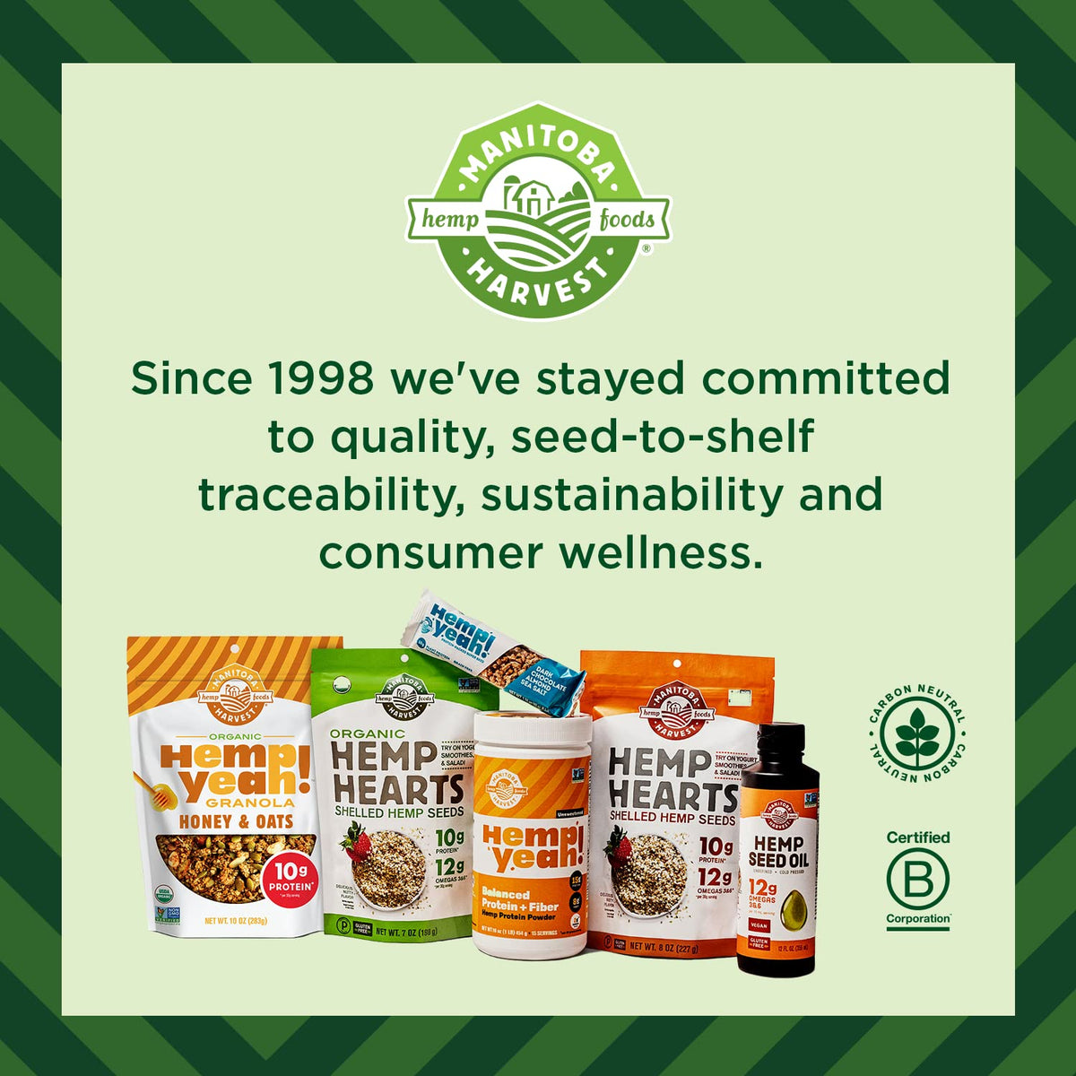 Plant based protein for active lifestyle