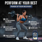 Plant based protein for muscle recovery