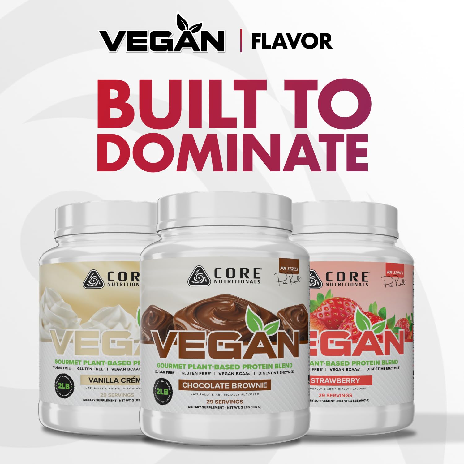 Plant-based protein for muscle recovery