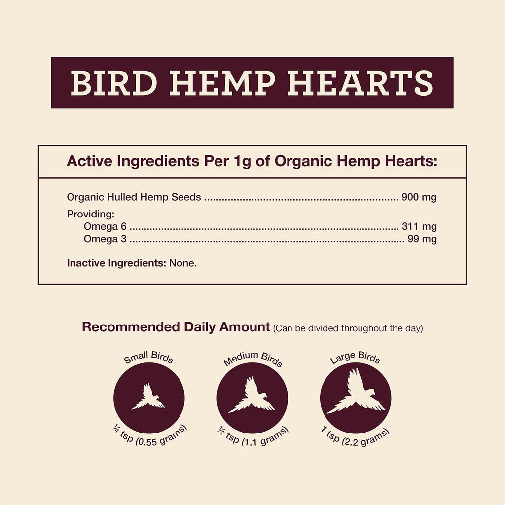 plant-based protein hemp hearts