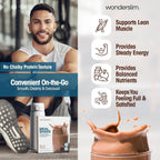 Plant based protein meal replacement