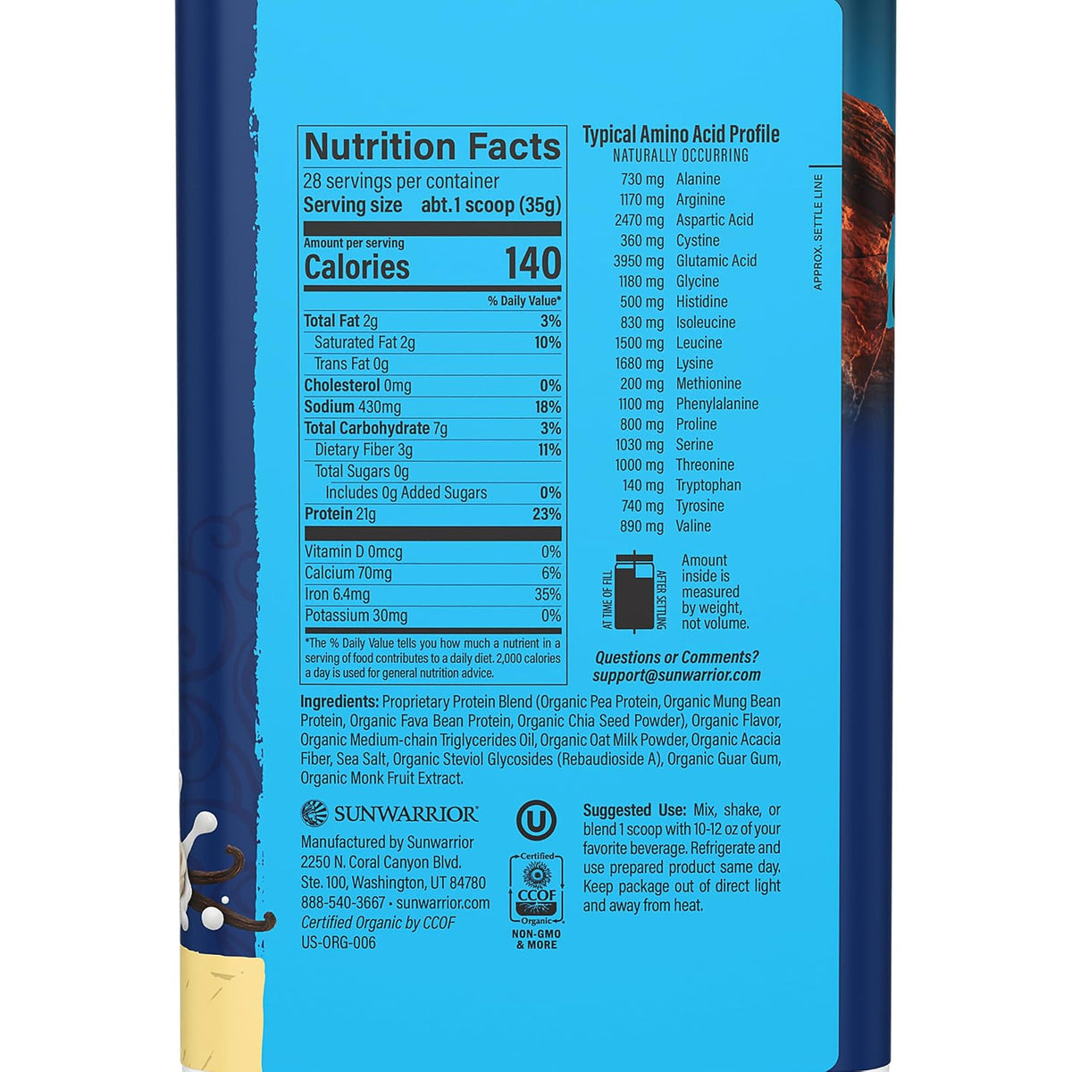 plant-based protein powder for muscle recovery