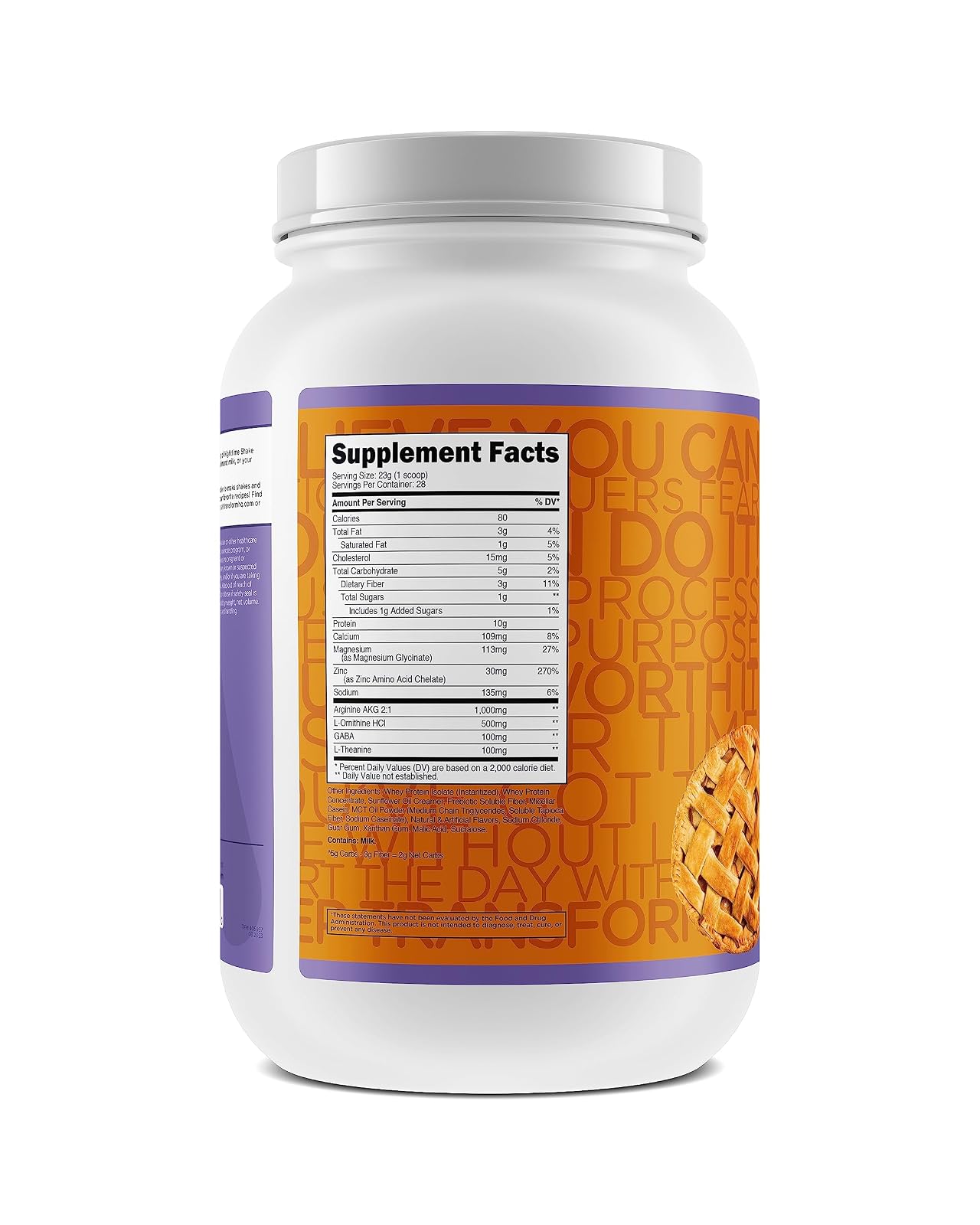 plant based protein powder for nighttime
