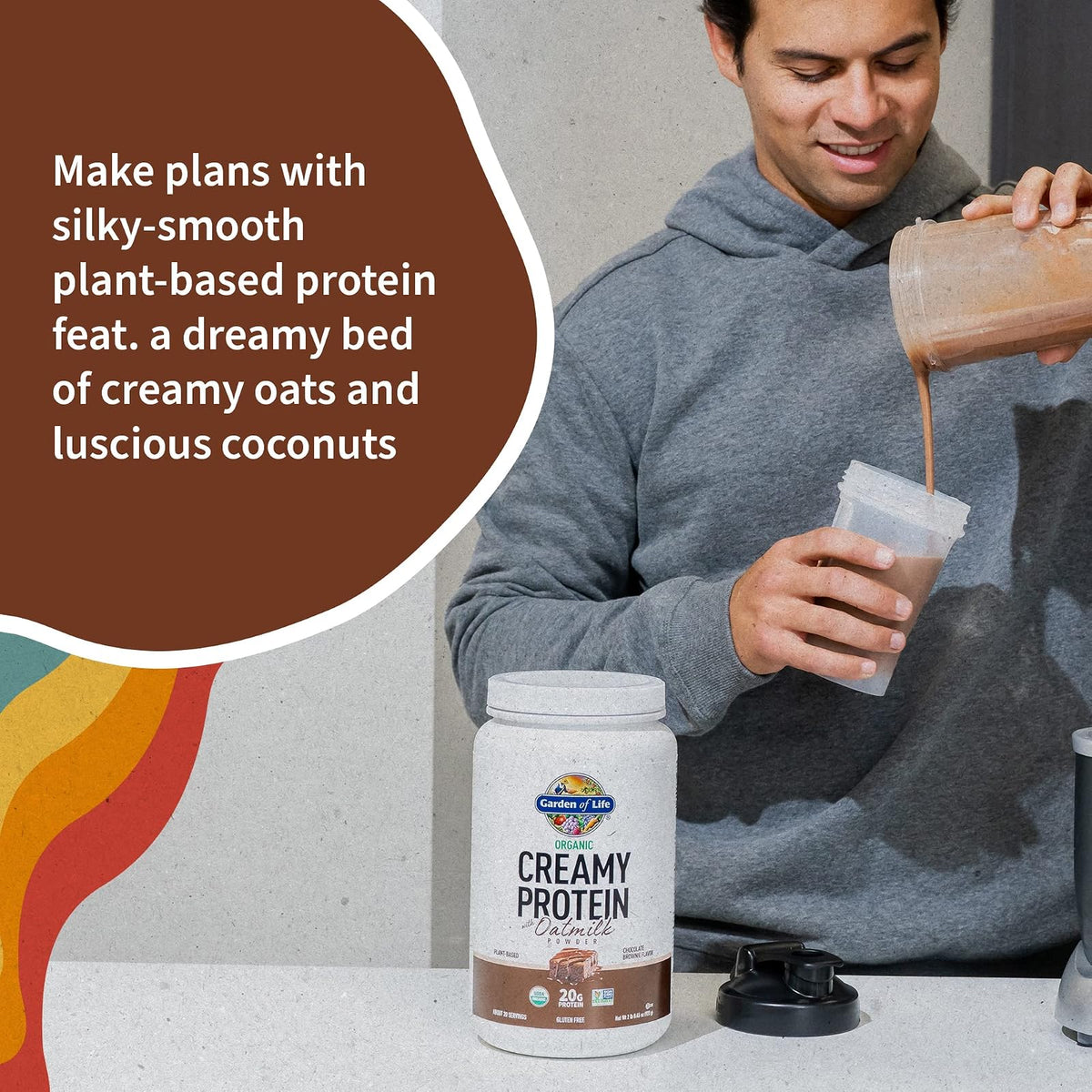 plant based protein powder for smoothies