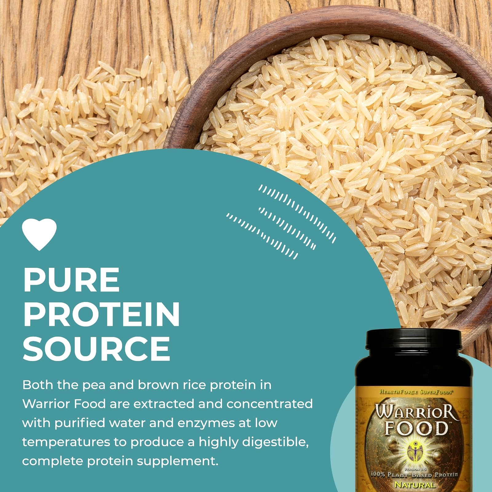 Plant based protein powder for smoothies