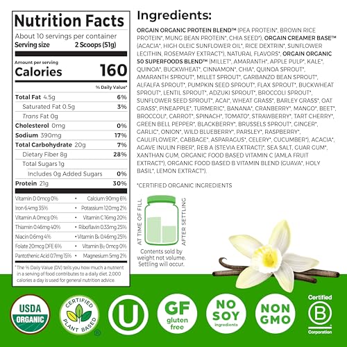 plant based protein powder for smoothies