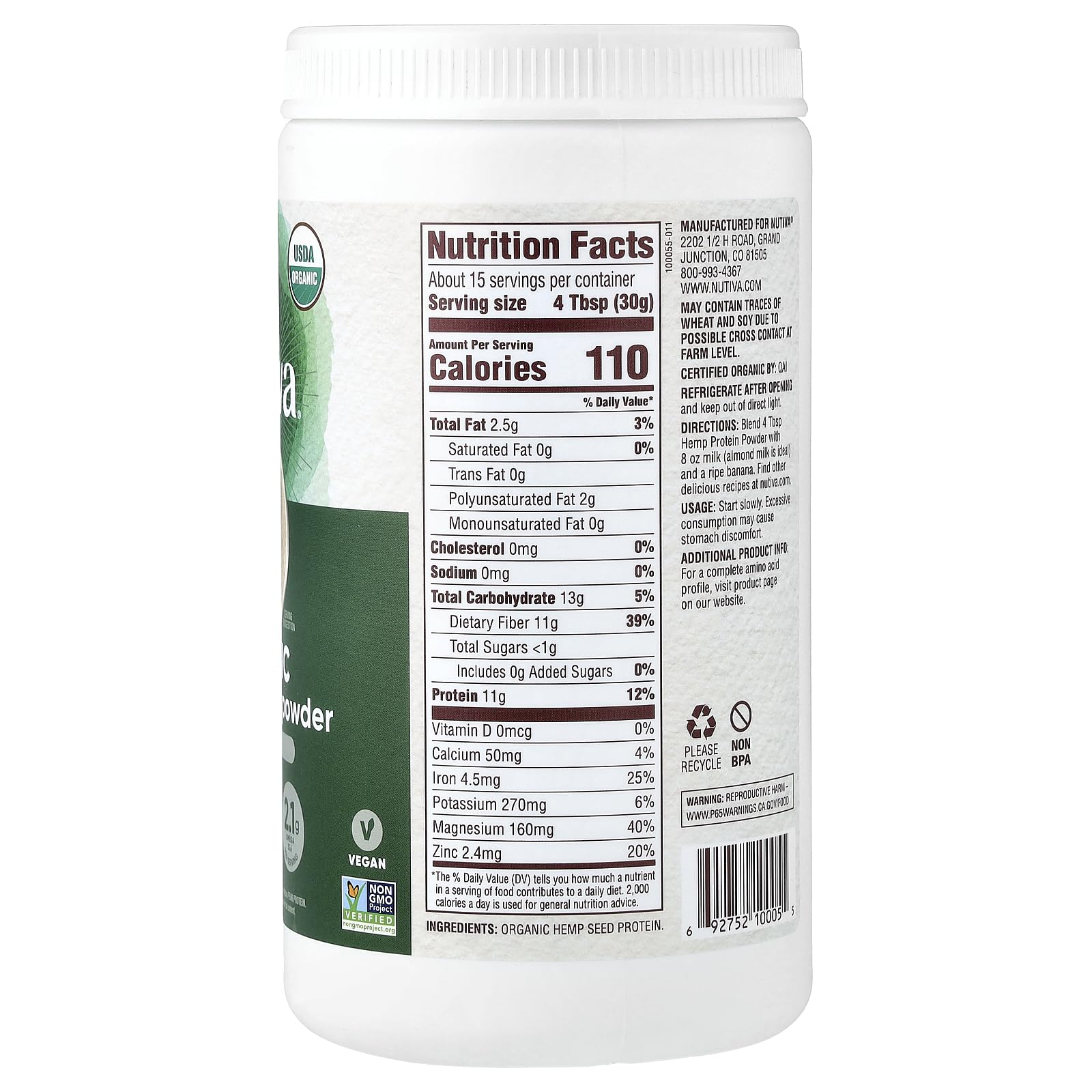 plant based protein powder for smoothies
