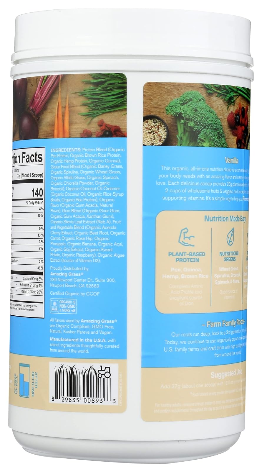 plant based protein powder for smoothies