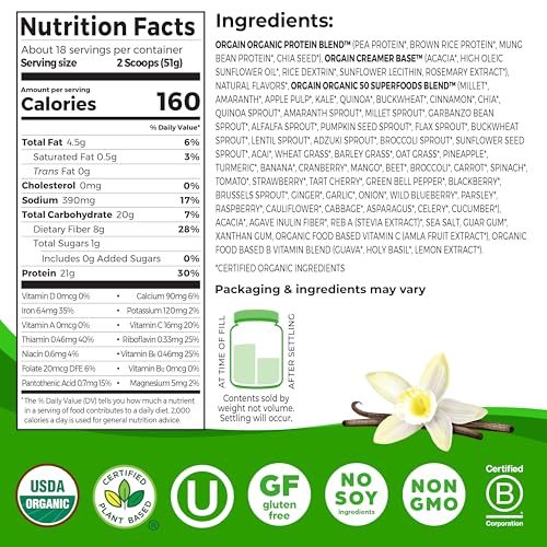 plant based protein powder for smoothies