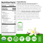 plant based protein powder with greens