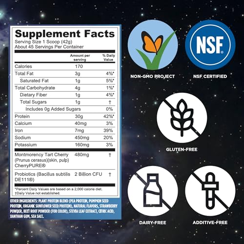 Plant based protein powder