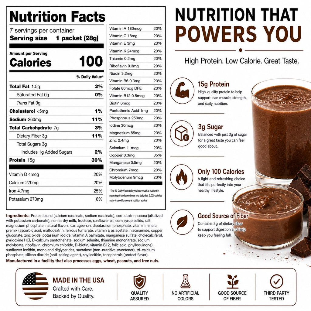 plant based protein shake option