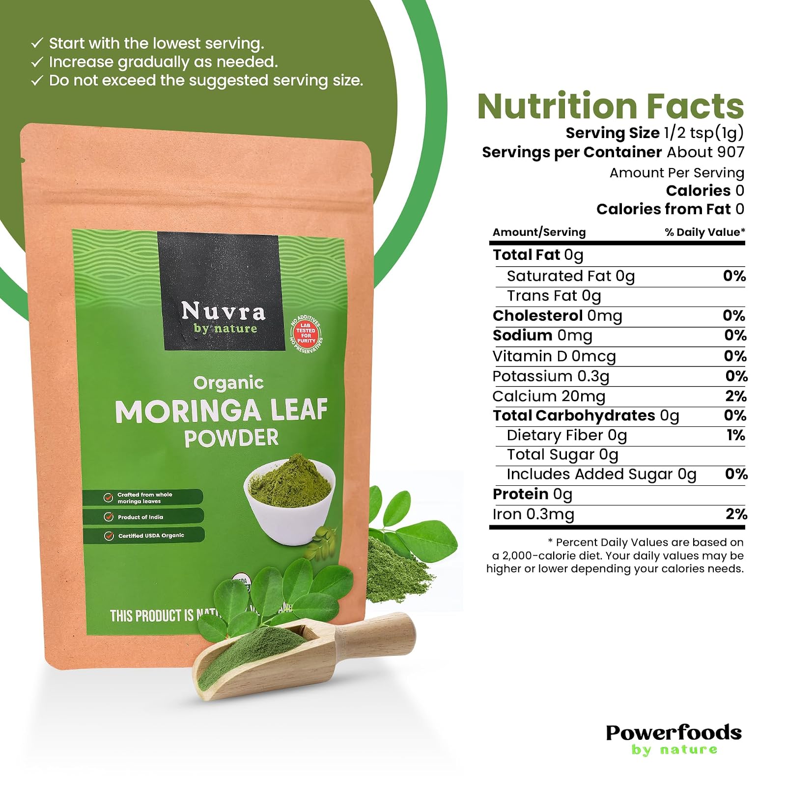 plant-based protein source moringa